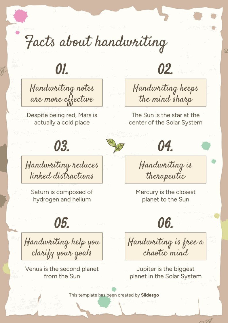 Activities for Middle School to Celebrate Handwriting Day