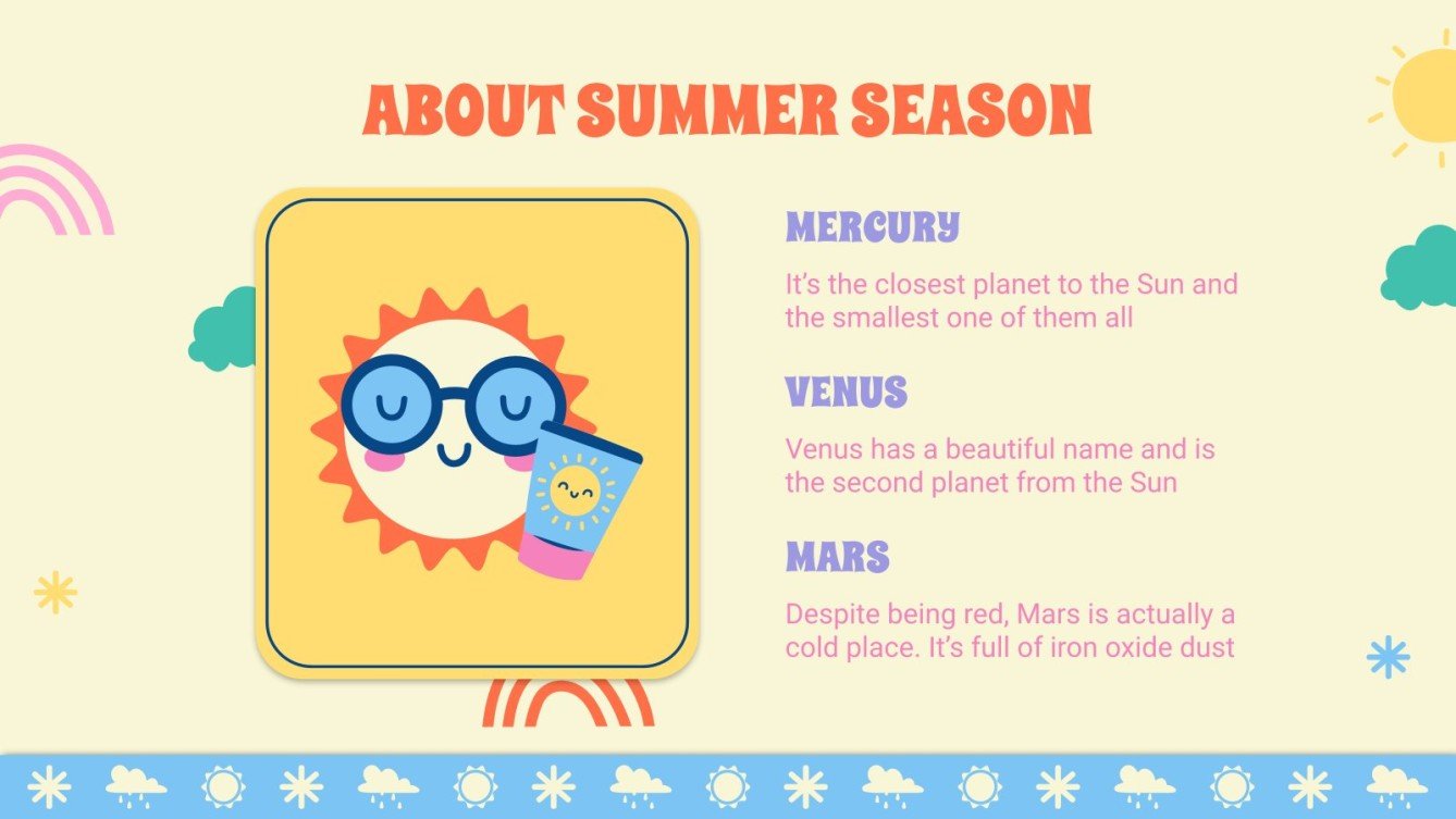 Daily Weather & Temperature Activities: Pre-K | Google Slides