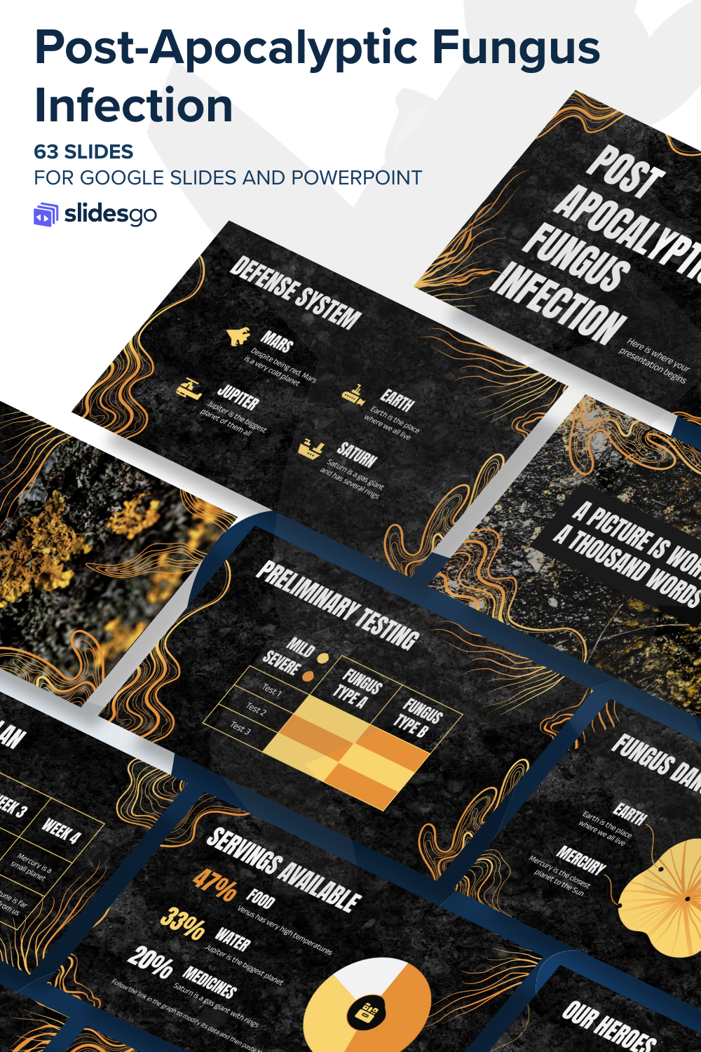 Post-Apocalyptic Fungus Infection | Google Slides & PPT