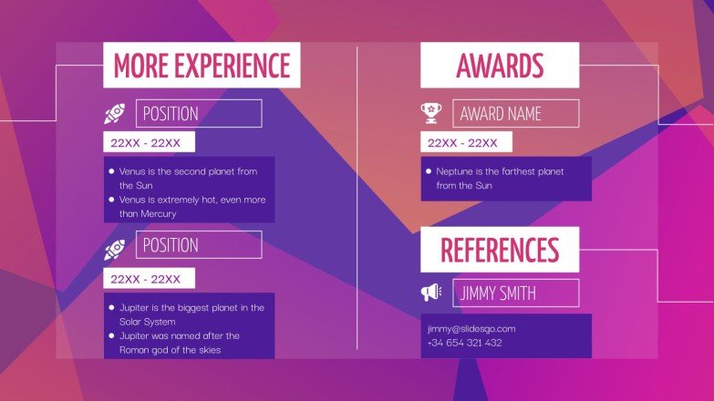 Self Introduction for a Job Interview | Google Slides & PPT