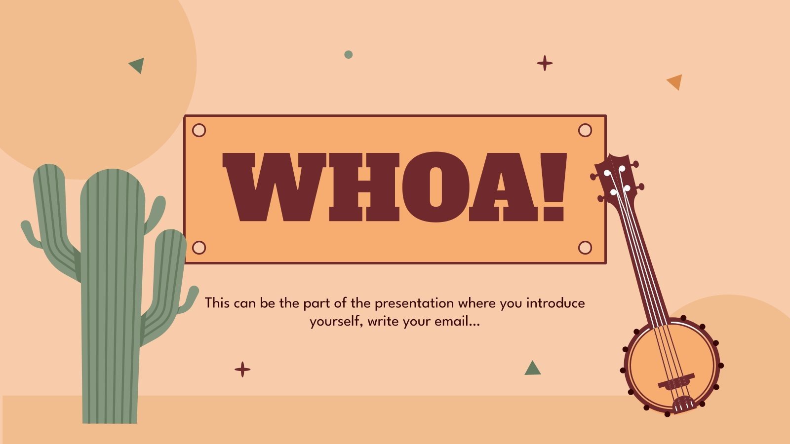 Cowboy Party Dress Code | Google Slides & PowerPoint