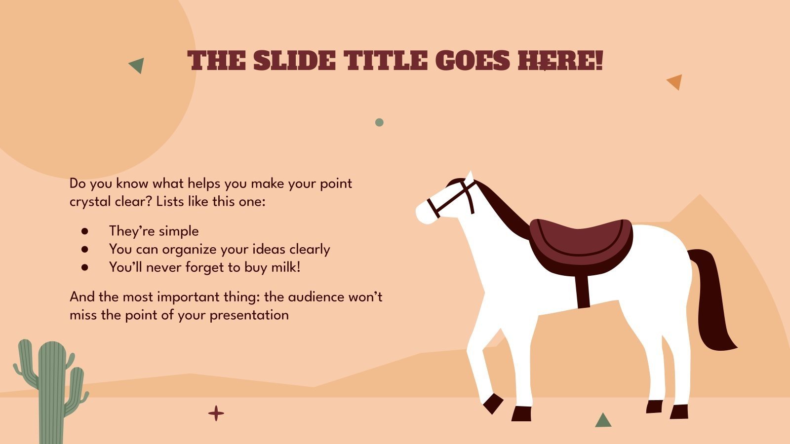 Cowboy Party Dress Code | Google Slides & PowerPoint
