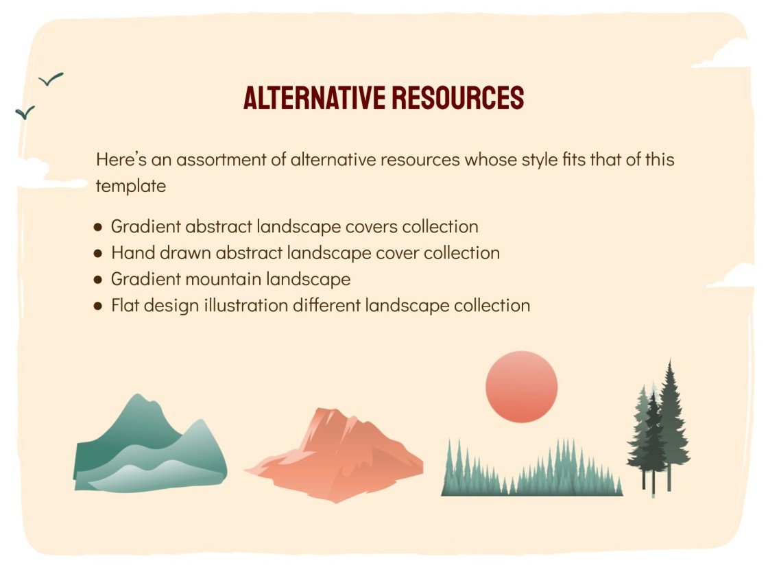 Landscape Scientific Poster | Google Slides & PPT