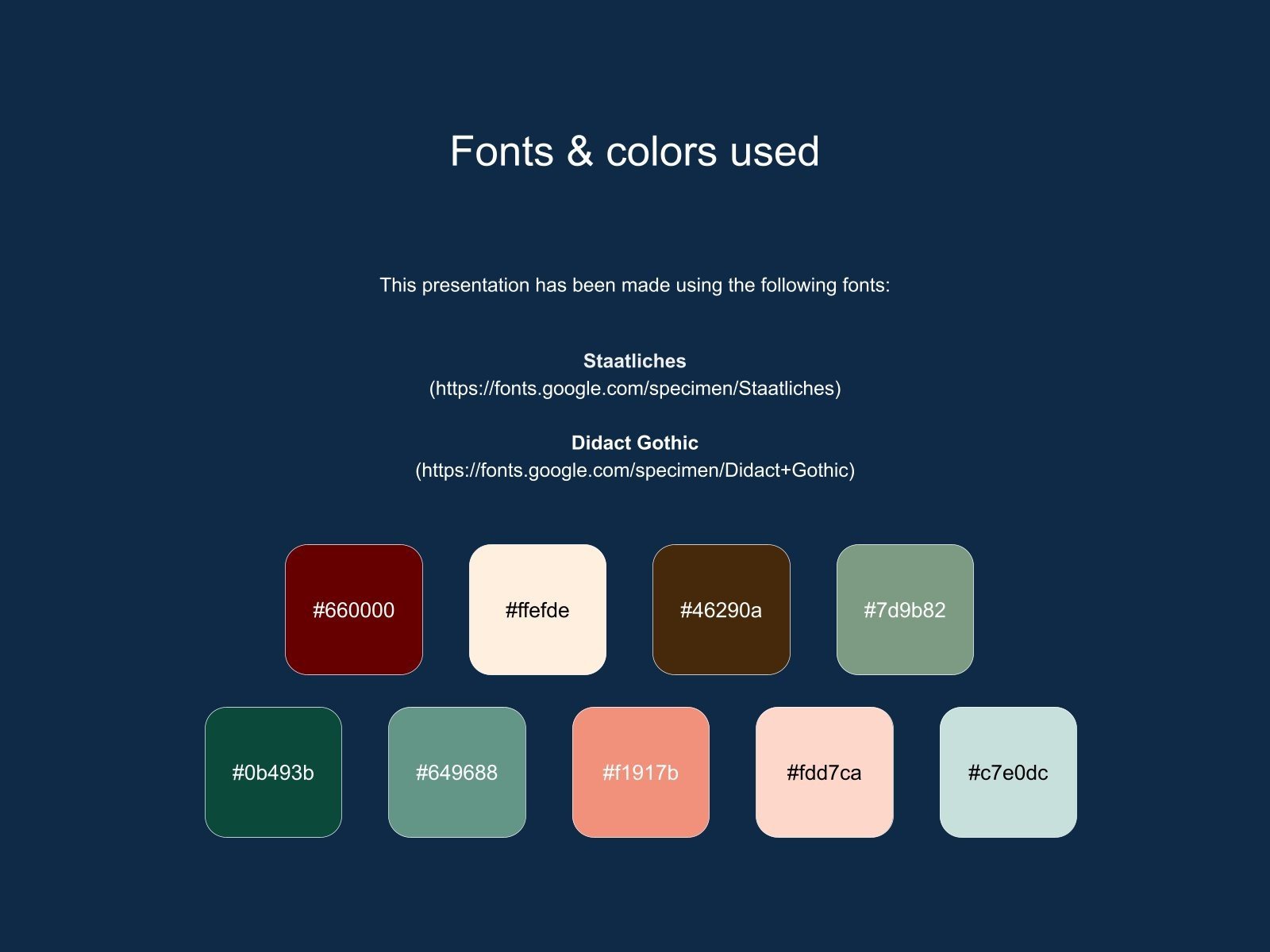 Landscape Scientific Poster | Google Slides & PPT