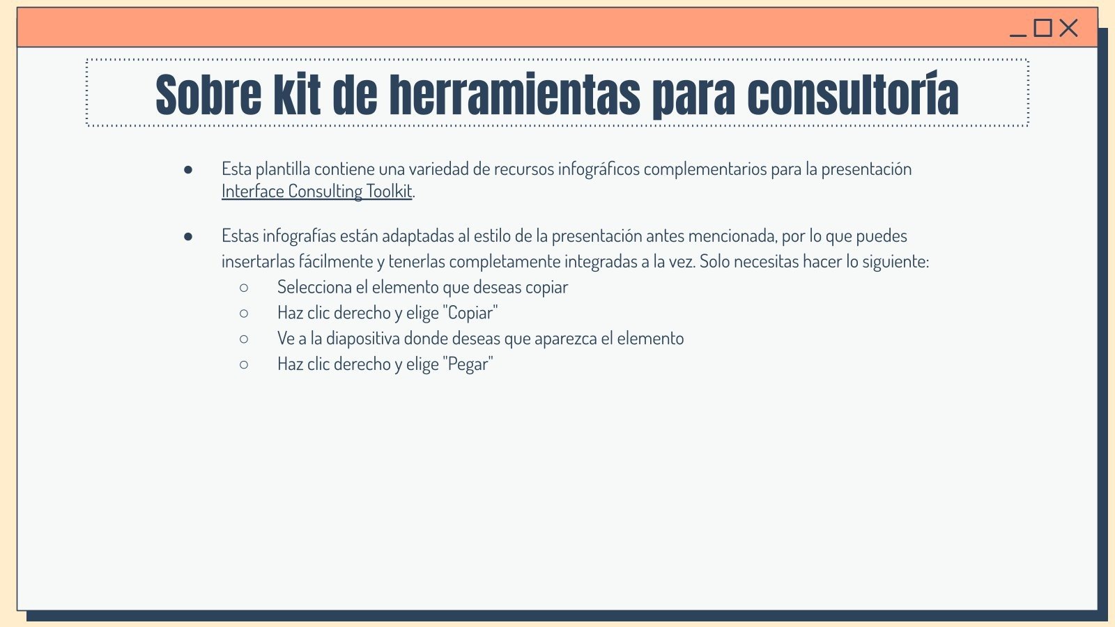 Interface Consulting Toolkit Infographics | Google Slides