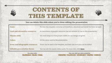 Hunting Club | Google Slides and PowerPoint template