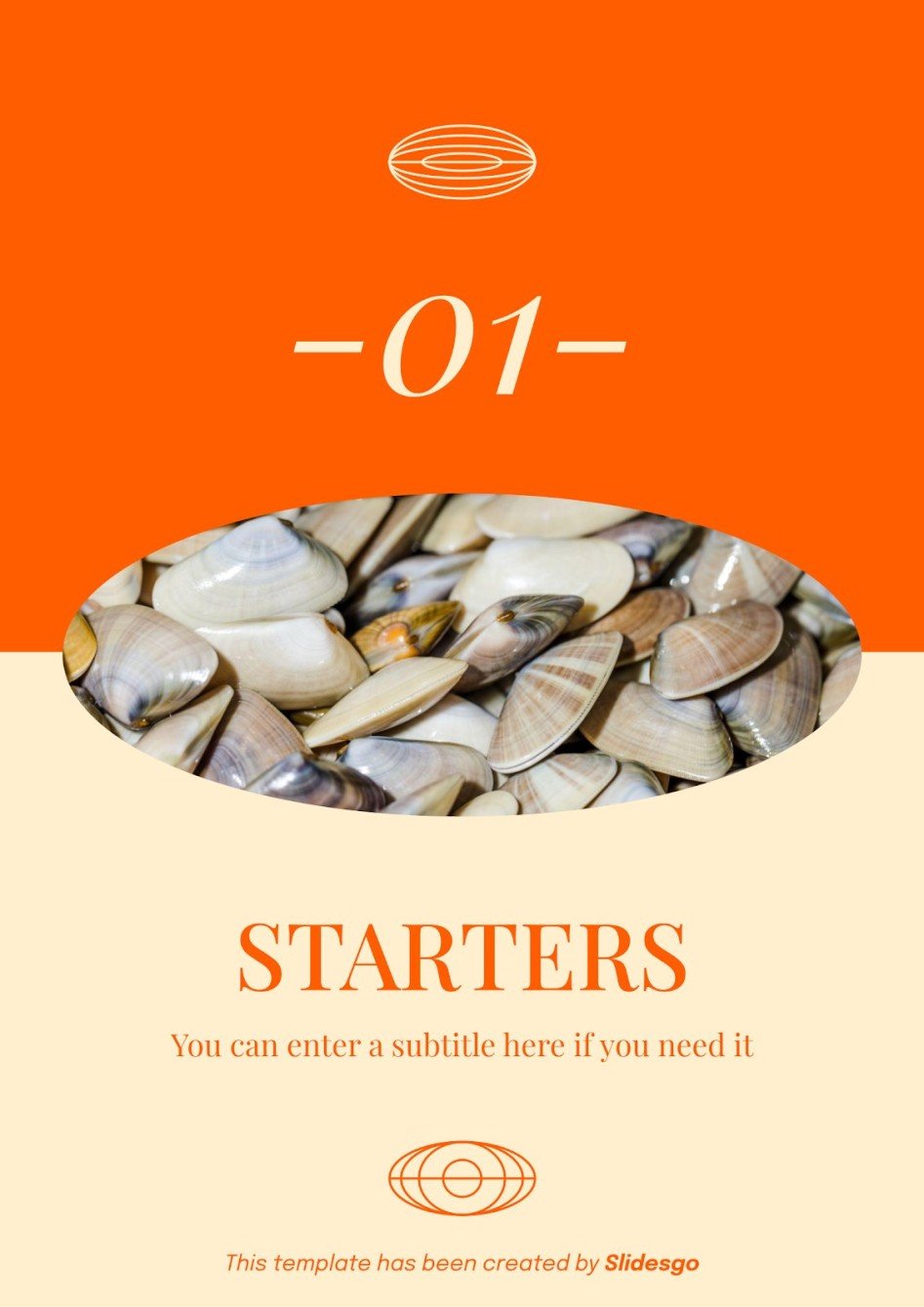 Clam Recipes Cookbook | Google Slides & PowerPoint