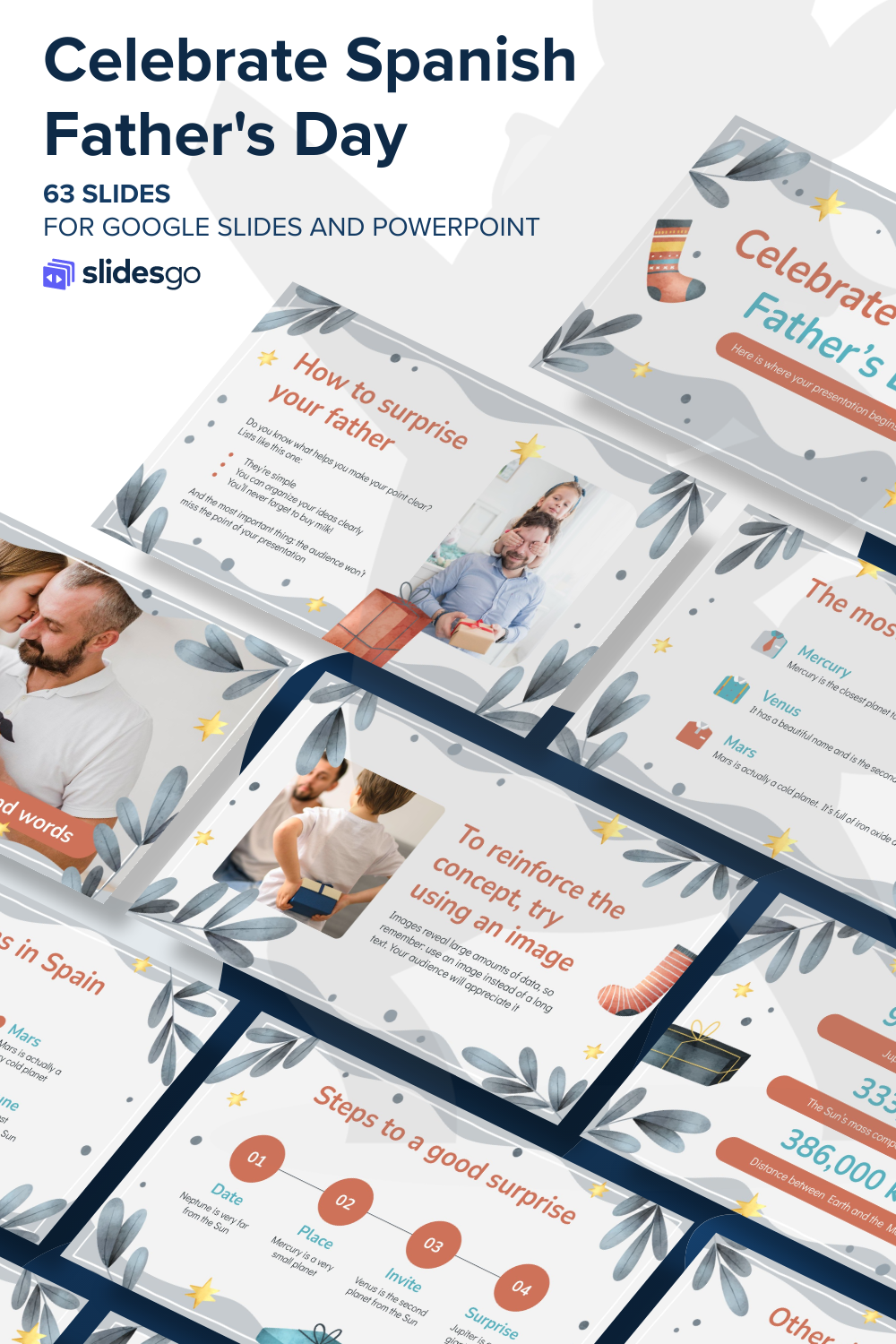 Celebrate Spanish Father's Day | Google Slides & PPT