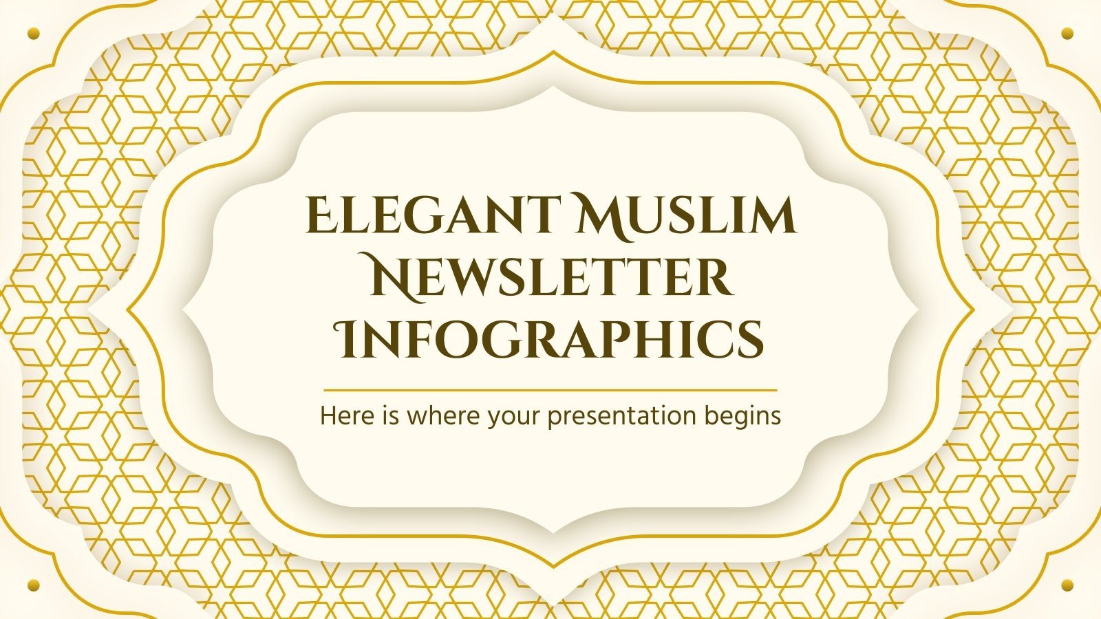 Free templates about Muslim culture for Google Slides & PPT