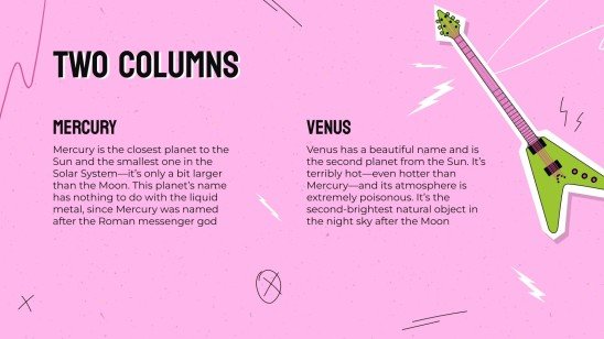 Punk Music Podcast Pitch Deck | Google Slides & PowerPoint