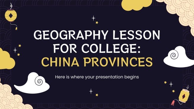Geography Lesson for College: China Provinces