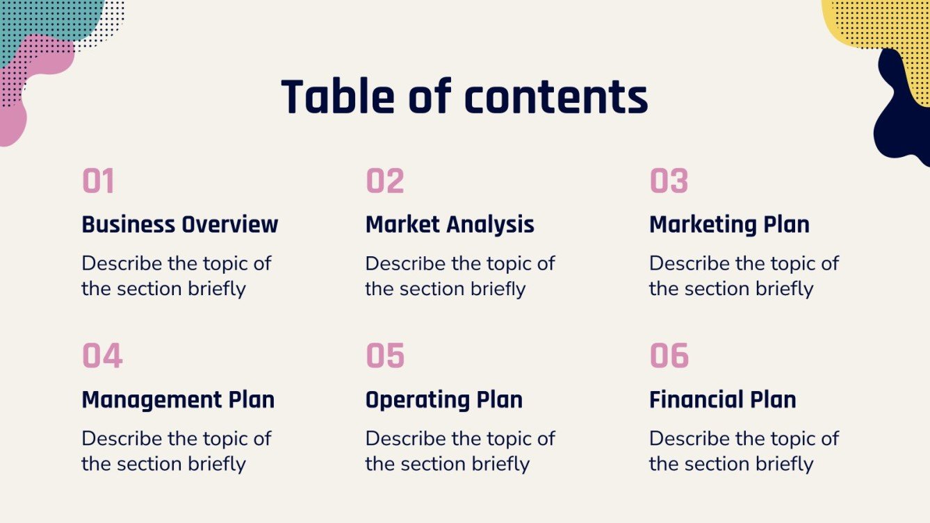 Co-operative Company Business Plan | Google Slides & PPT
