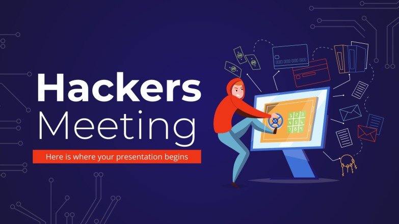 Hackers Meeting | Google Slides & PowerPoint Template