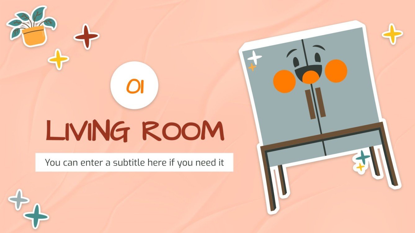 Furniture Vocabulary Activities for Pre-K | Google Slides