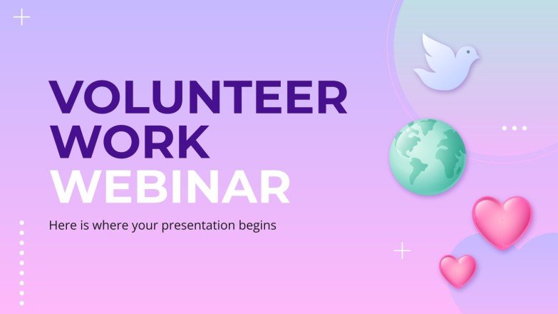 Volunteer Work Webinar | Google Slides & PowerPoint