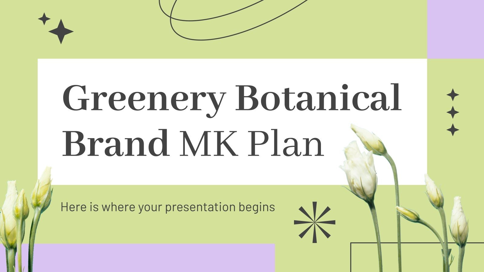Greenery Botanical Brand MK Plan