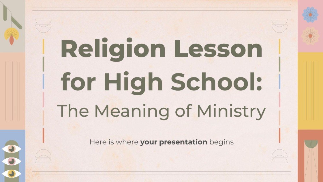 The Meaning of Ministry | Google Slides & PPT
