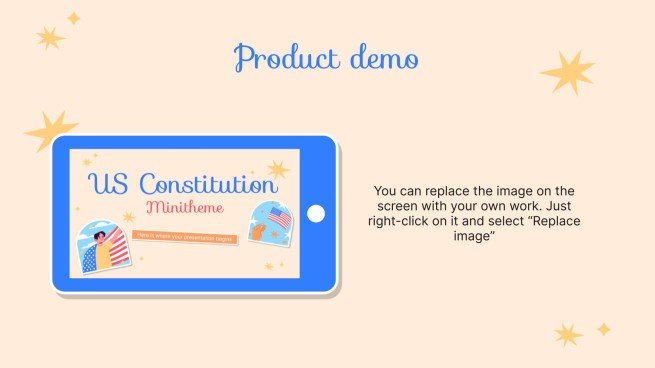 US Constitution Minitheme | Google Slides and PowerPoint