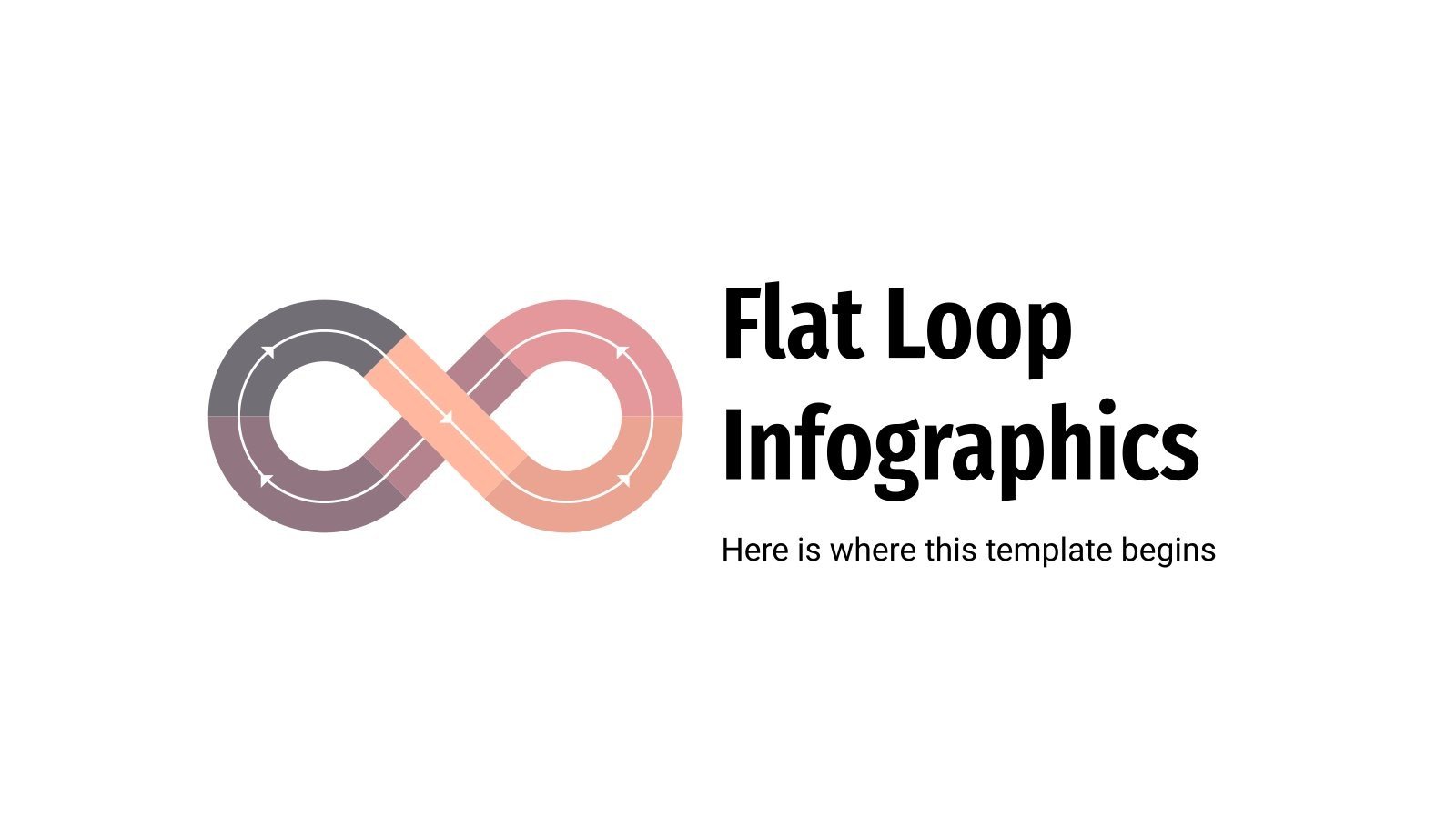 Flat Loop Infographics | Google Slides and PowerPoint