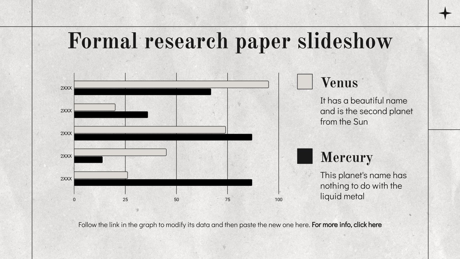 Formal Research Paper Slideshow Infographics | Google Slides