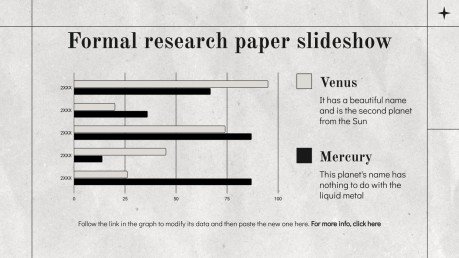 Formal Research Paper Slideshow Infographics | Google Slides