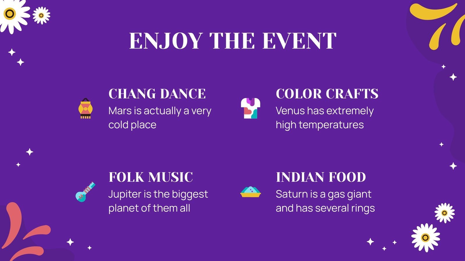 Holi Festival for Pre-K | Google Slides & PowerPoint