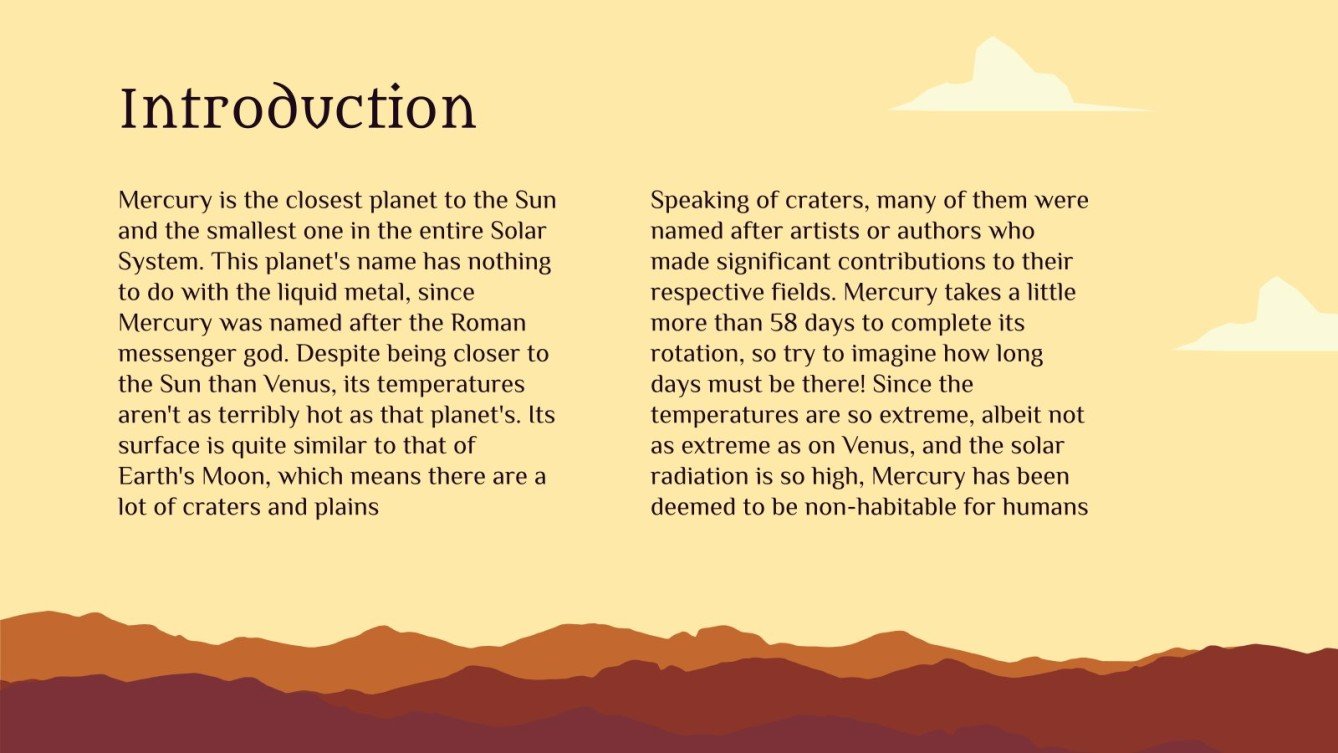 Middle Earth Literature Minitheme | Google Slides & PPT