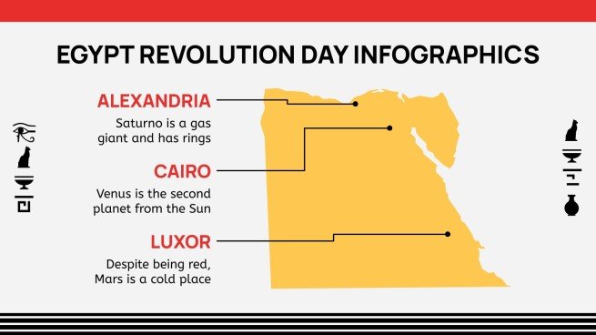 History for High School: Egypt Revolution Day Infographics