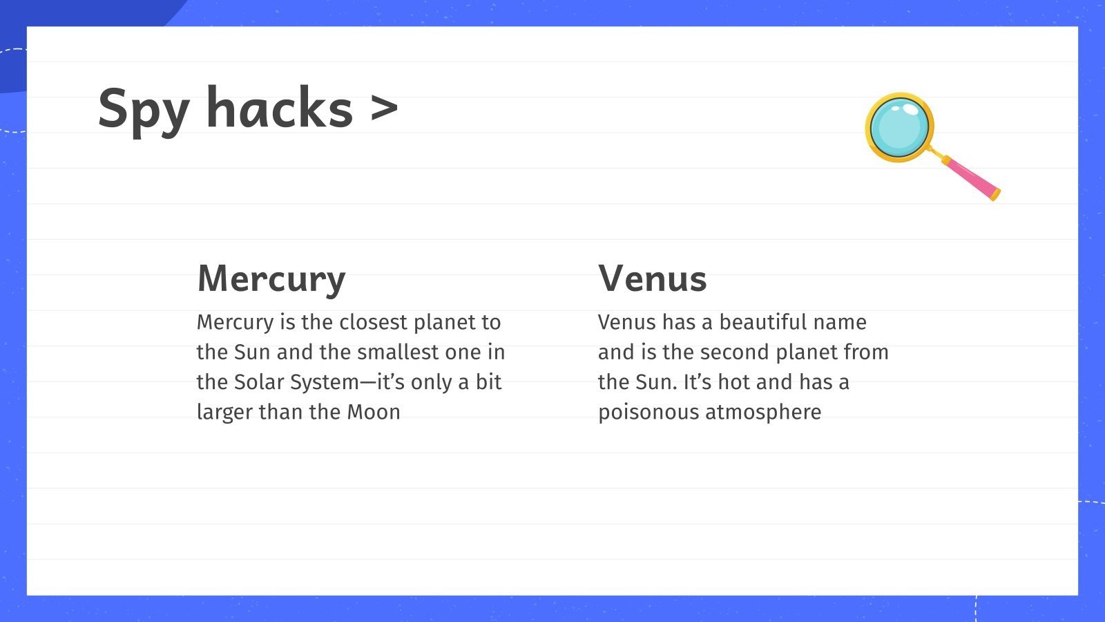 Secret Agent Activities for Elementary | Google Slides & PPT