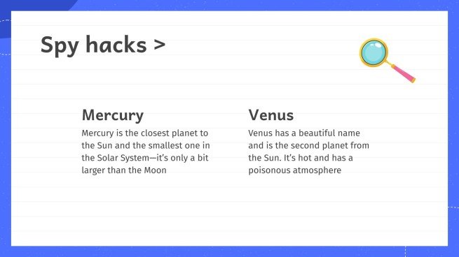 Secret Agent Activities for Elementary | Google Slides & PPT