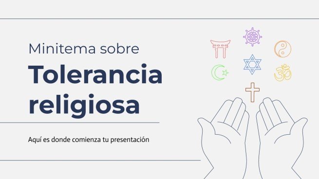 Minitema de tolerancia religiosa | Google Slides y PPT