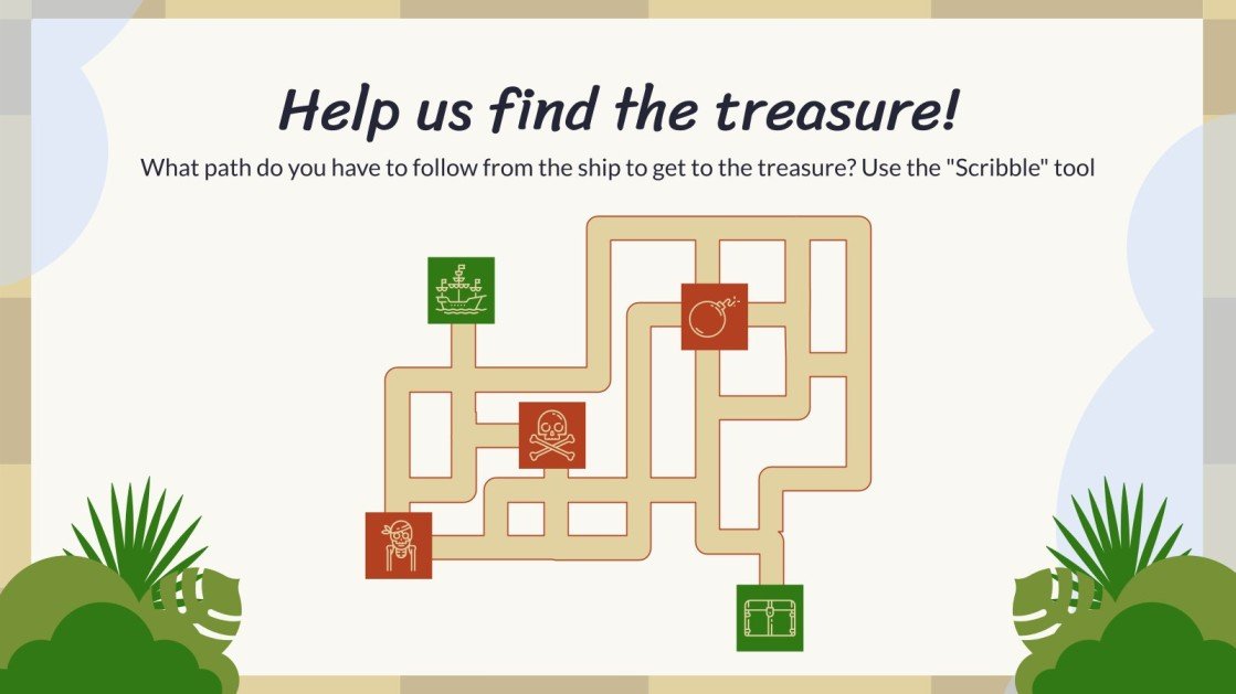 Treasure Map Education Minitheme | Google Slides & PPT