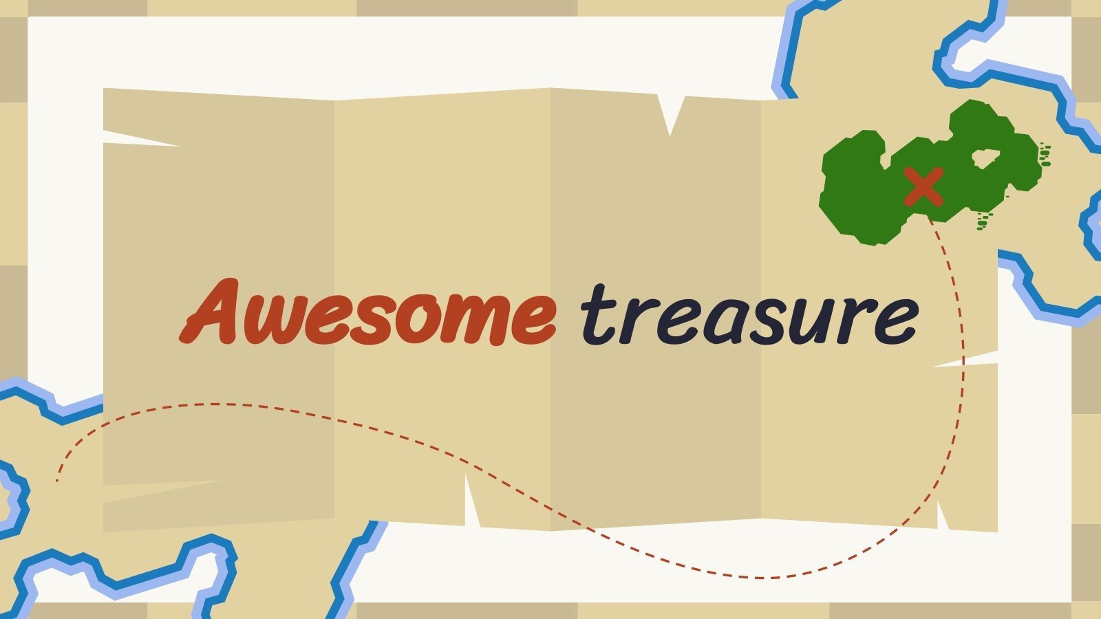 Treasure Map Education Minitheme | Google Slides & PPT