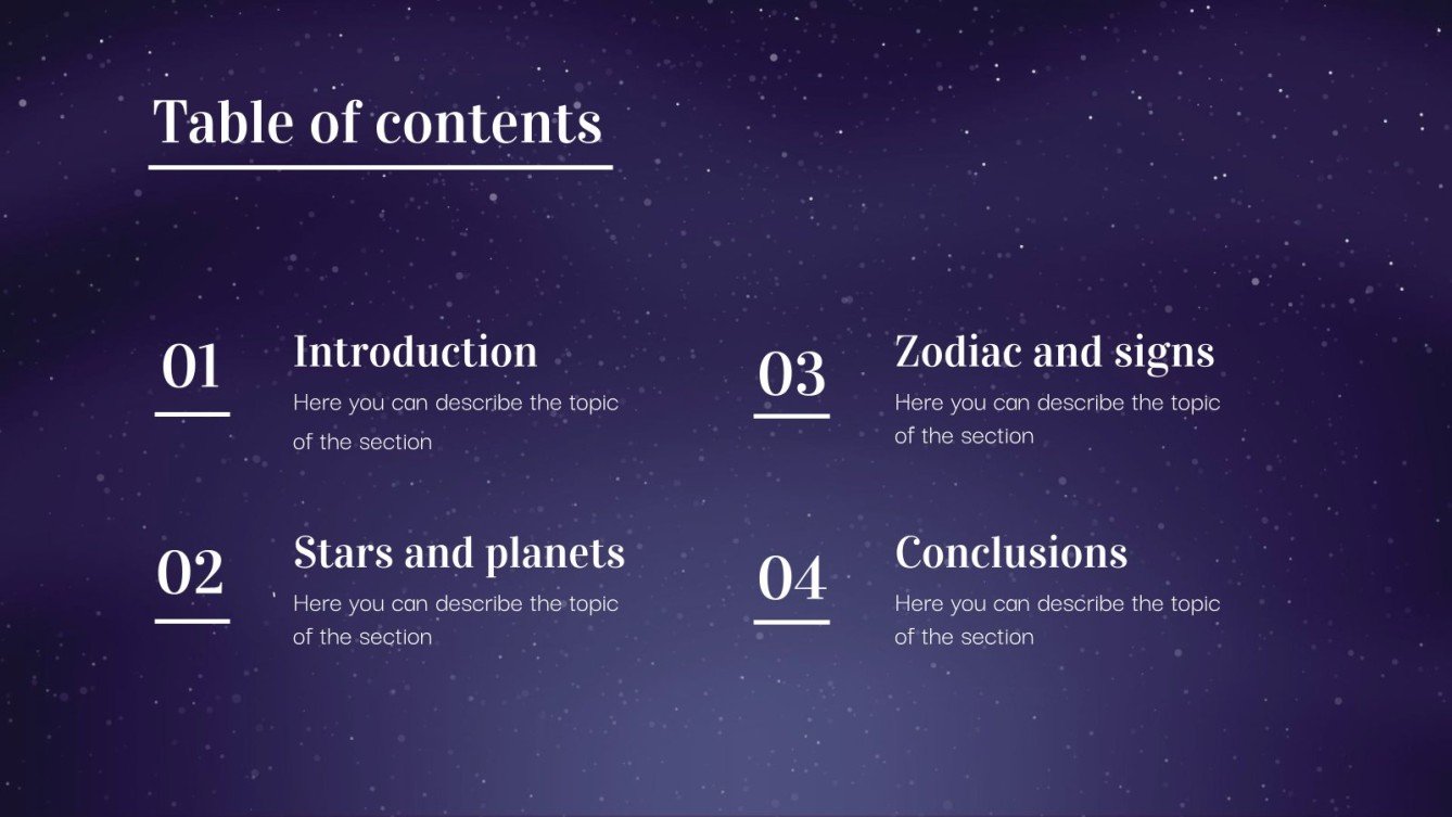 Starry Night Minitheme | Google Slides & PowerPoint
