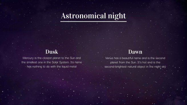 Starry Night Minitheme | Google Slides & PowerPoint