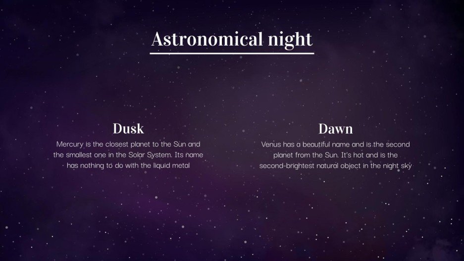 Starry Night Minitheme | Google Slides & PowerPoint