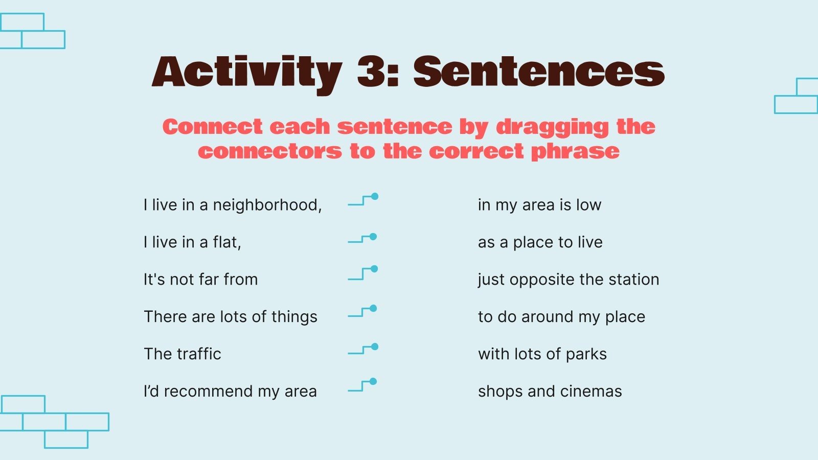 All about my Neighborhood! - Activities for Elementary