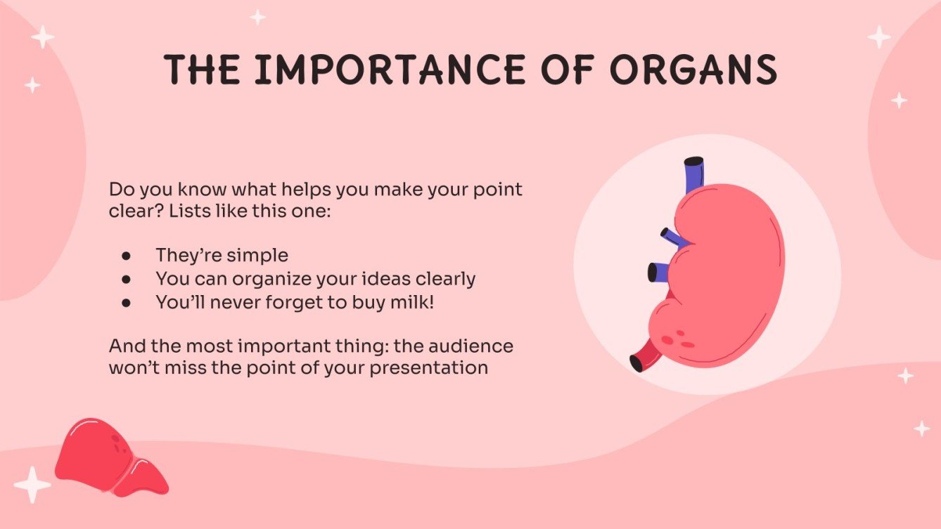 Anatomy Lesson: Human Organs | Google Slides & PPT