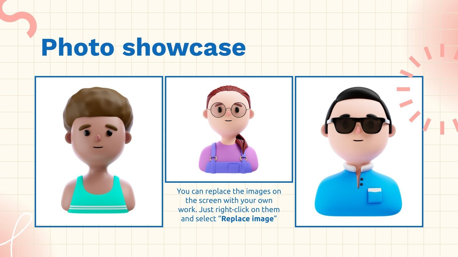 3D Character Artist Portfolio | Google Slides & PowerPoint
