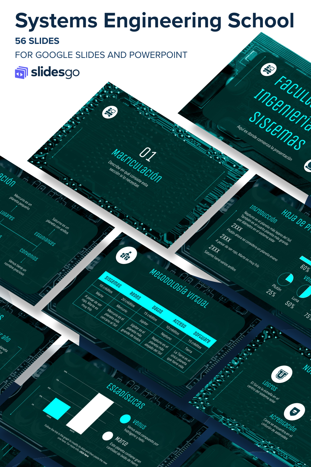 Systems Engineering School | Google Slides & PowerPoint