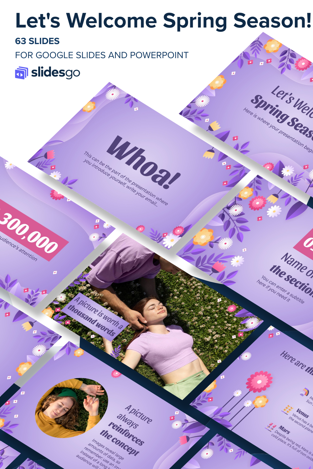 Let's Welcome Spring Season | Google Slides & PPT