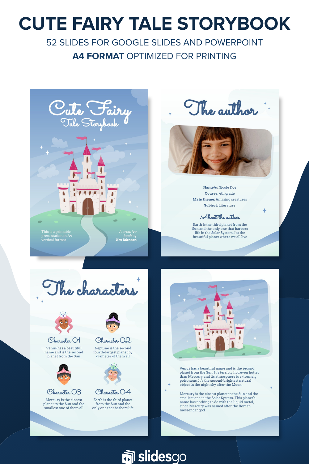 Cute Fairy Tale Storybook | Google Slides & PowerPoint