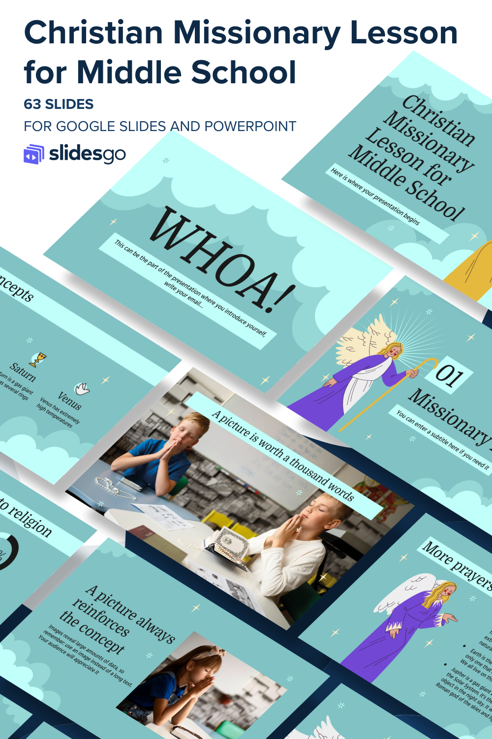 Christian Missionary Lesson | Google Slides & PowerPoint