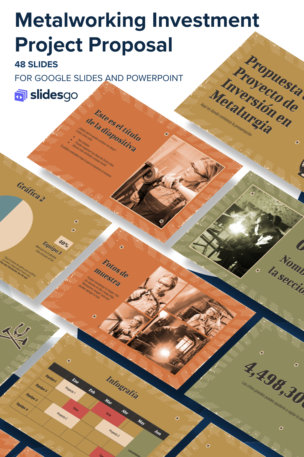 Metalworking Investment Project Proposal | Google Slides