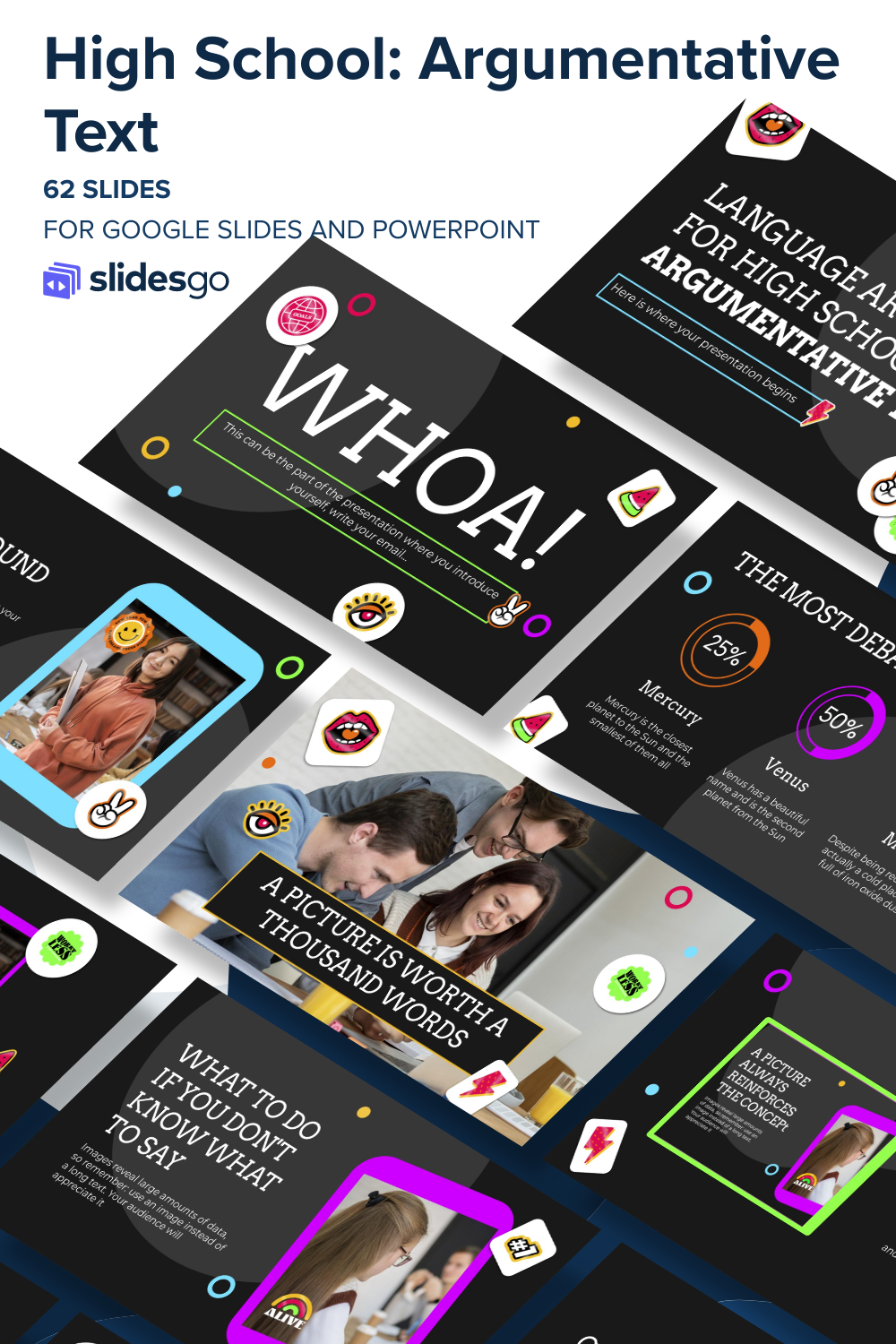 Language Arts Subject for High School: Argumentative Text