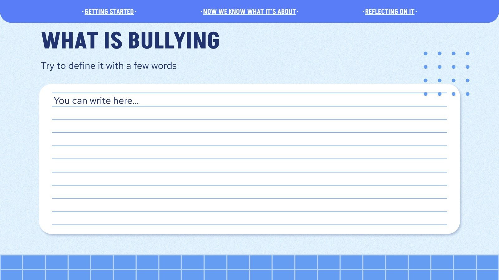 Stop Bullying! | Google Slides & PowerPoint Template