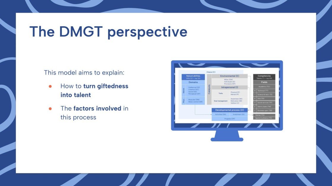 High Abilities According to the DMGT | Google Slides & PPT