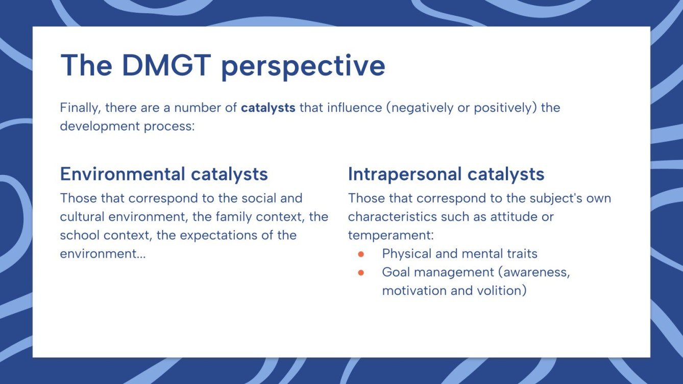 High Abilities According to the DMGT | Google Slides & PPT