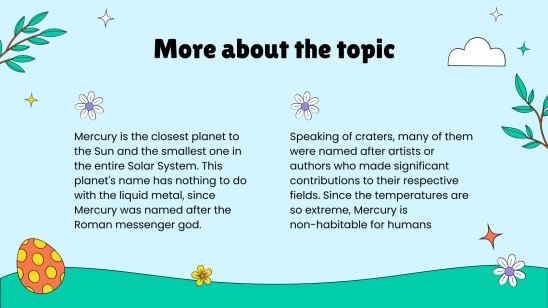 Let's Celebrate Easter for Pre-K | Google Slides & PPT