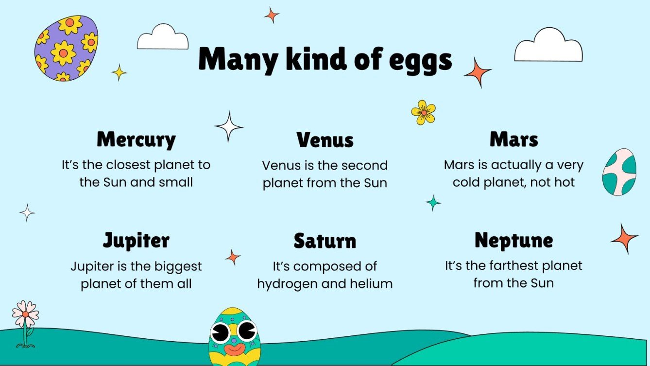 Let's Celebrate Easter for Pre-K | Google Slides & PPT